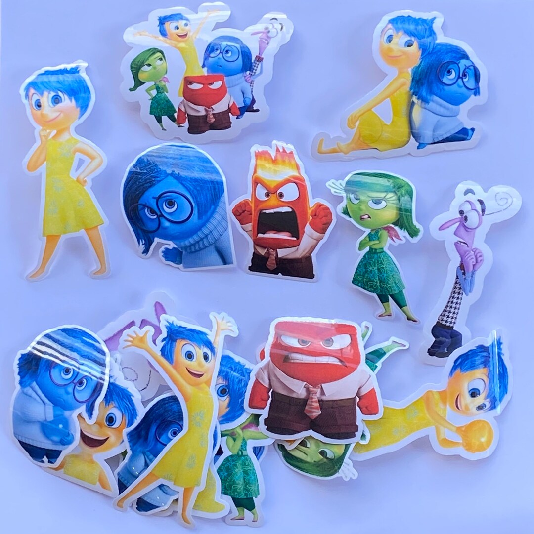 INSIDE OUT Inspired Sticker Bundle Pack, Vinyl Stickers - Etsy