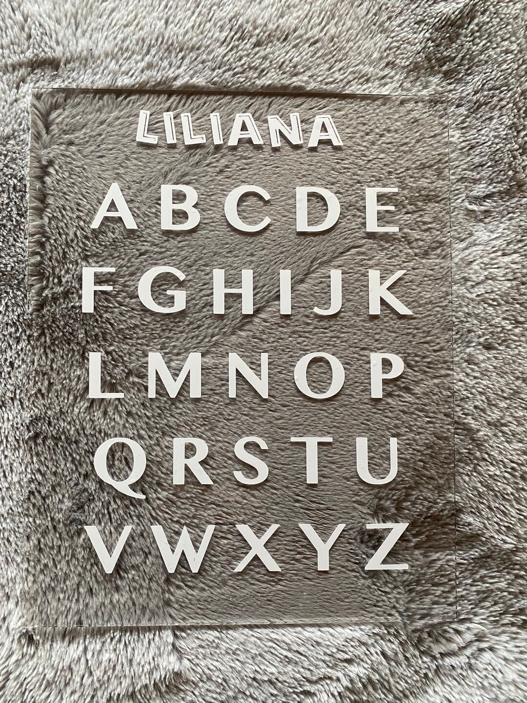 ALPHABET TRACING Boards | Educational Writing Montessori | Personalized ...