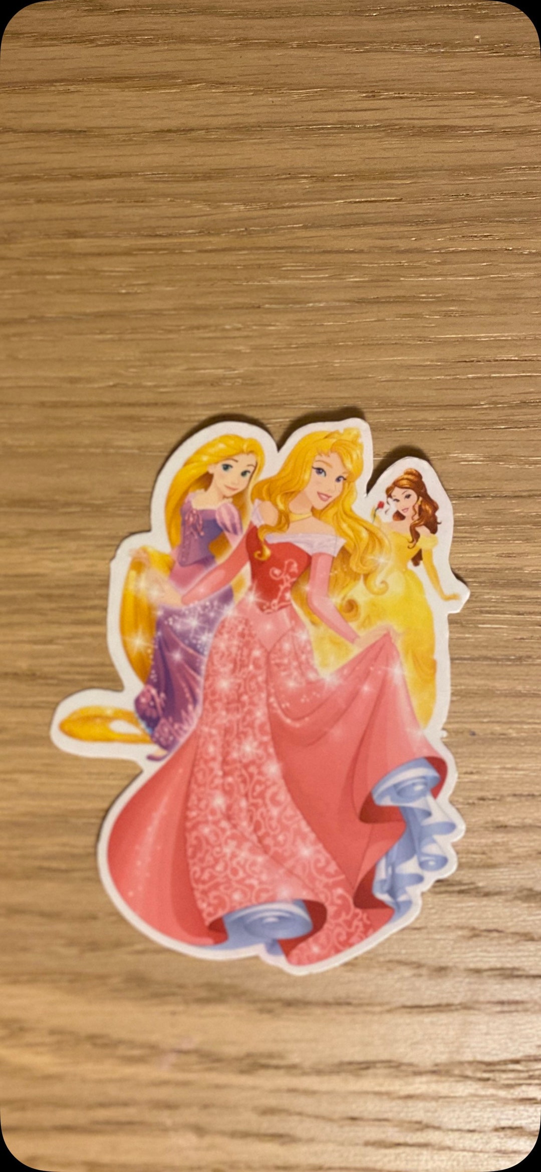 Princess Vinyl Stickers, Sleeping Beauty, Rapunzel, Belle, Disney ...