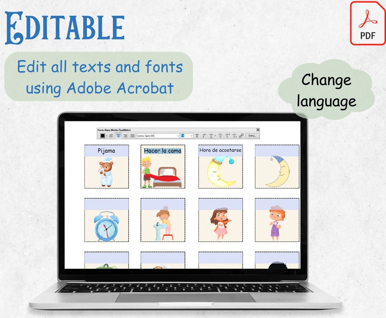 Printable Routine Cards Visual Schedule Toddler Daily - Etsy