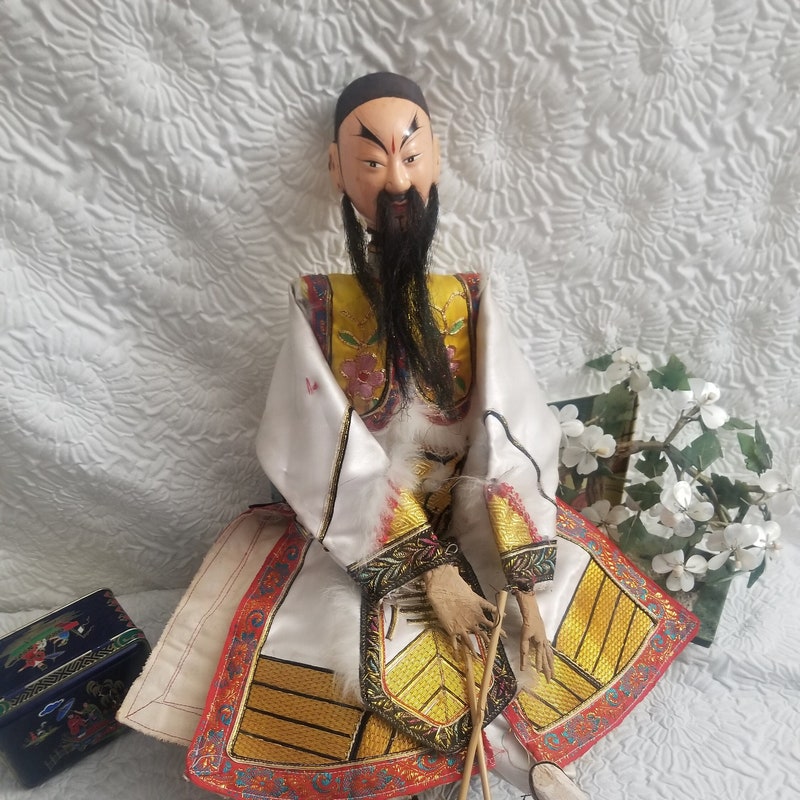Antique Chinese Puppet Doll - Etsy