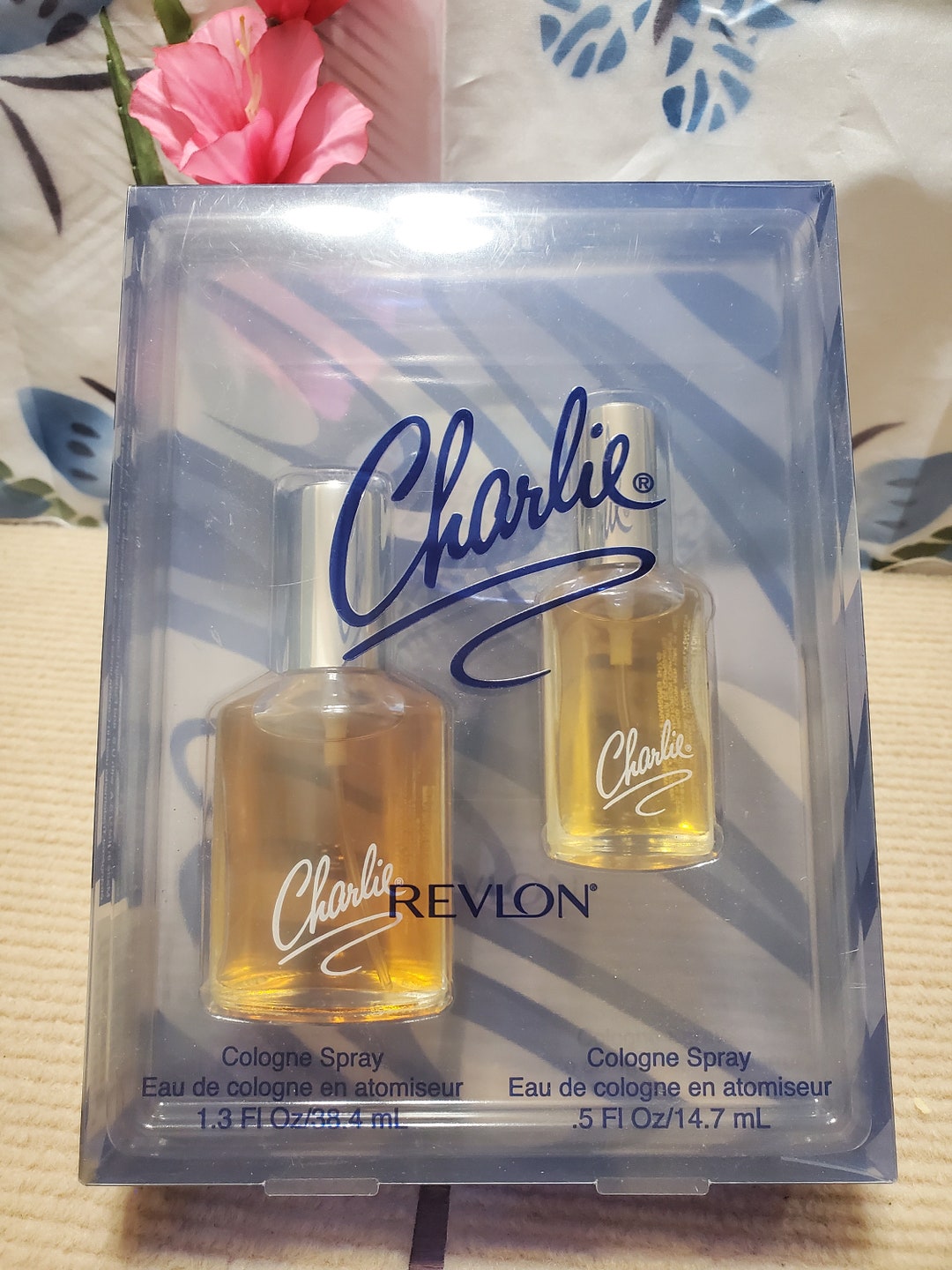Vintage 2004 Revlon Original Charlie Cologne Spray Perfume Gift Set 1.3 ...