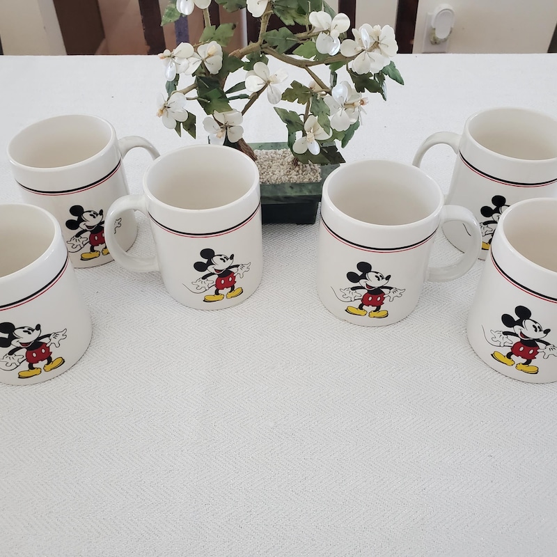 90s Mickey Mugs - Etsy