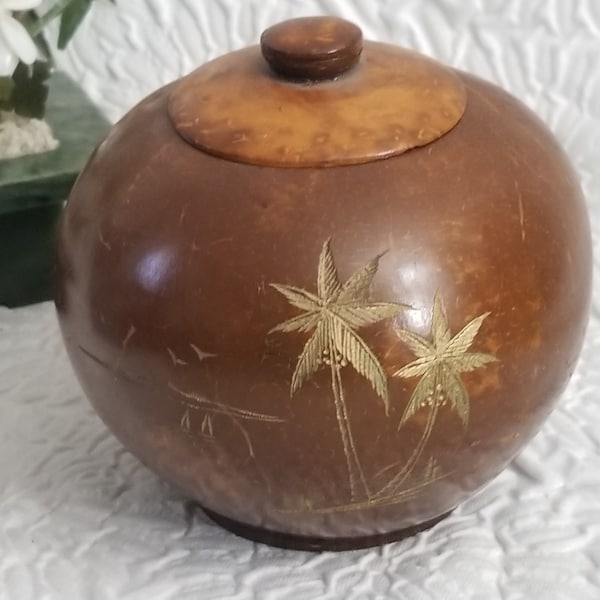 Carved Coconut - Etsy