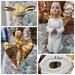 Vintage 1960s Jeweled Nativity Set 9pc, Christmas Nativity Ceramic ...