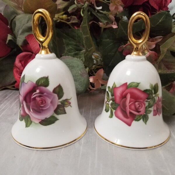 Bone China Bell - Etsy