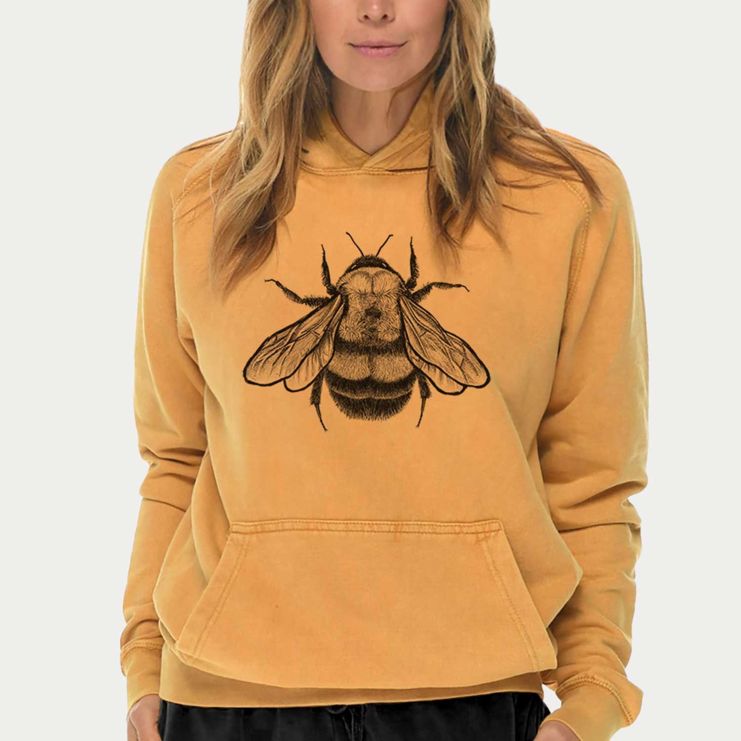 Rusty-patched Bumble Bee Vintage 100% Cotton Hoodie Sweatshirt Bee Lover Gift, Save the Bees ...