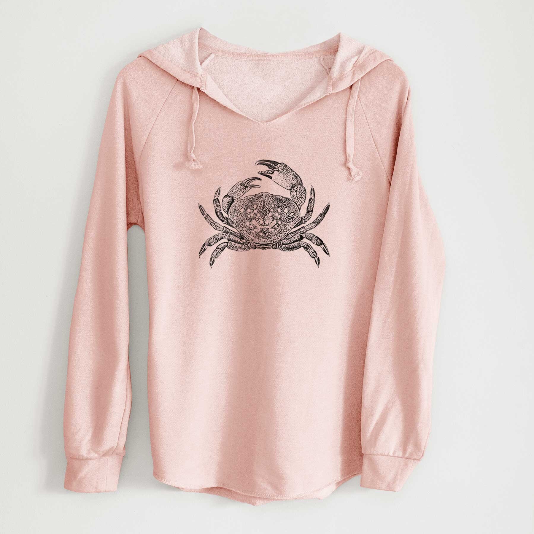 Dungeness Crab - Hoodie, Nature Inspired, Hand Drawn, Ocean, Crab Gift ...