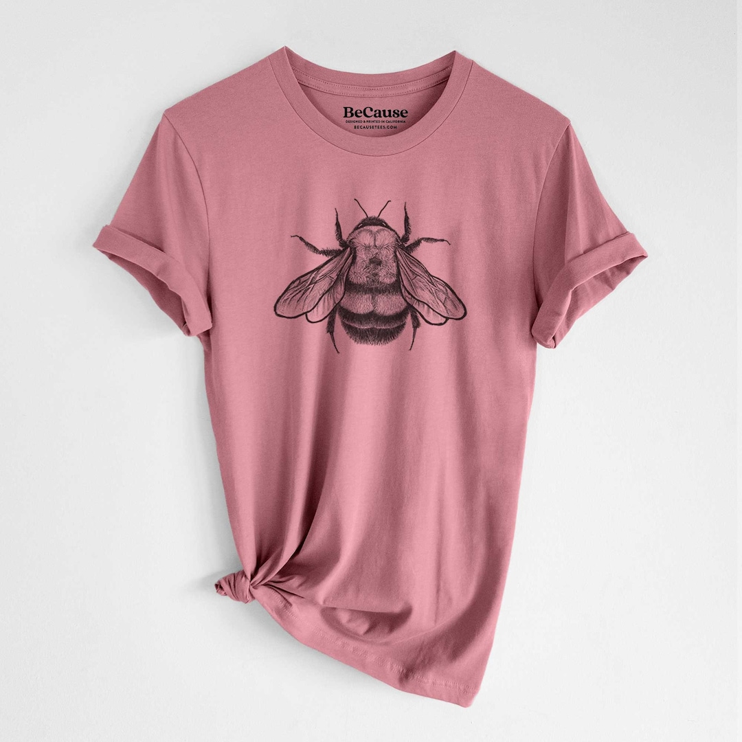 Rusty-patched Bumble Bee T-shirt - Lightweight 100% Cotton - Etsy