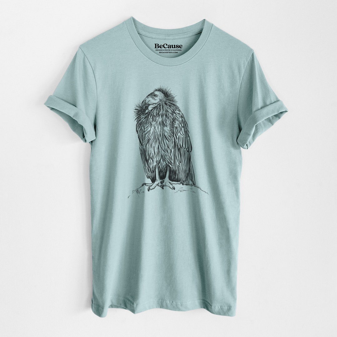 California Condor T-shirt - Lightweight Unisex 100% Cotton - Condor Tee ...