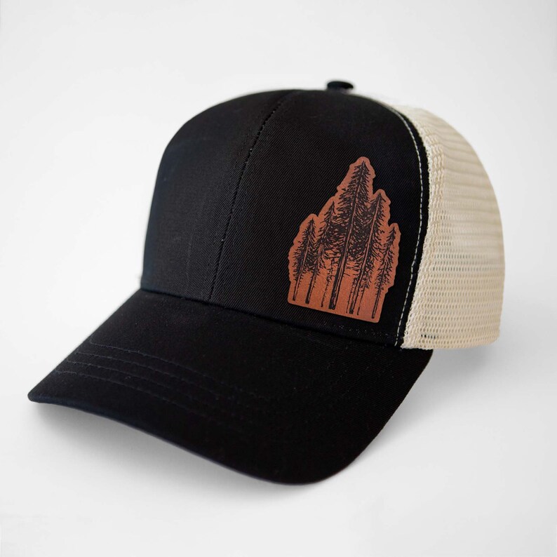 Evergreen Trees Trucker Hat – Organic Cotton, Nature Lover Gift - Etsy