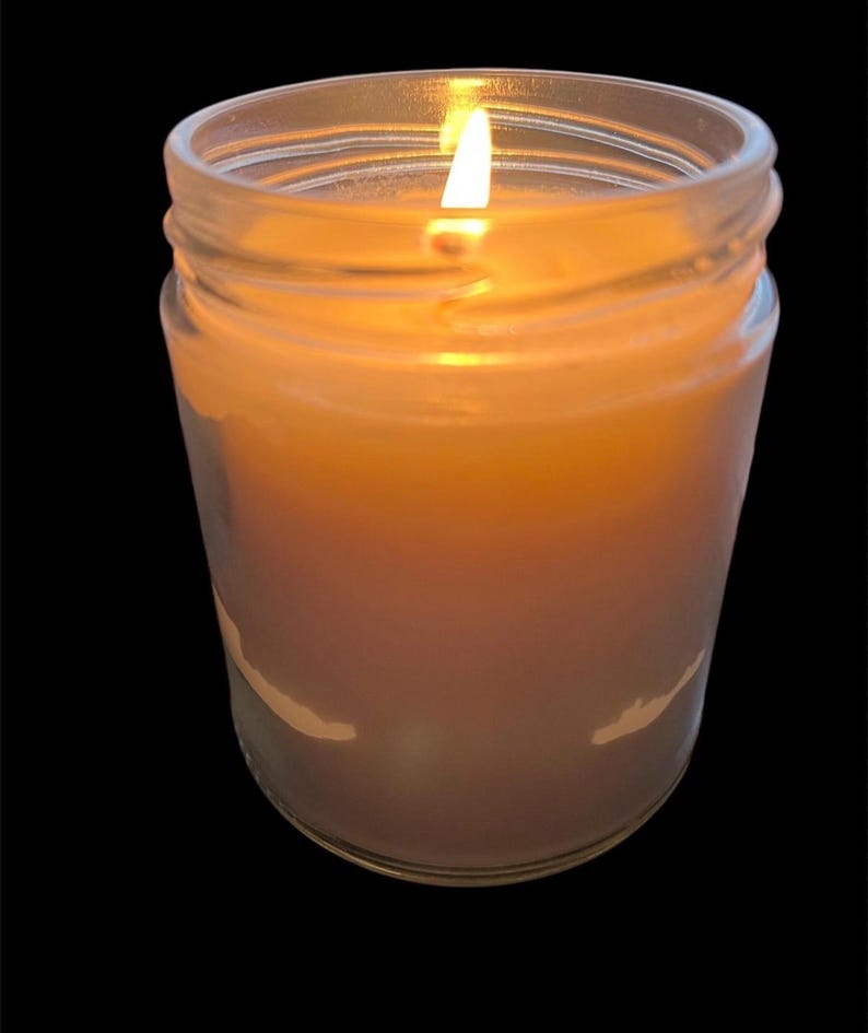 Lilac 7.5oz Single Wick Soy Candle Luigi's Candle Company - Etsy