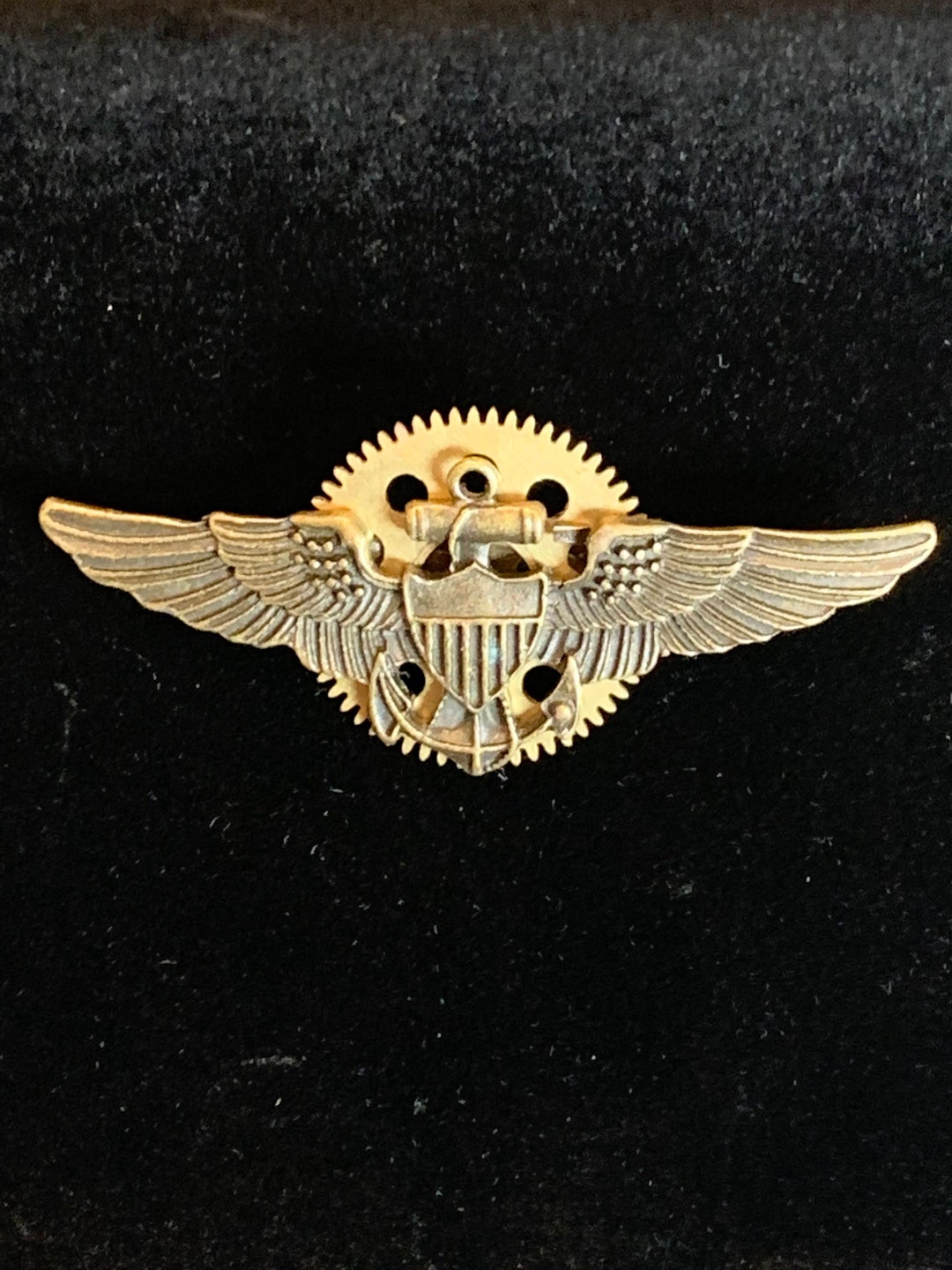 Steampunk Eagle Pin - Etsy