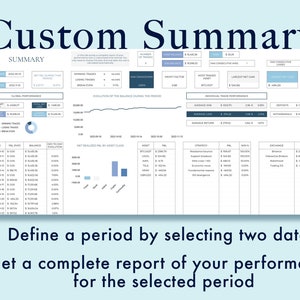 Backtesting Journal Pro Google Sheets Spreadsheet Template Stocks Forex ...