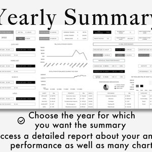 Trading Journal Pro Excel Spreadsheet Template Forex Crypto Stocks ...