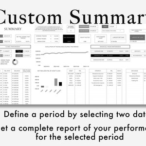 Backtesting Journal Pro Google Sheets Spreadsheet Template Stocks Forex ...