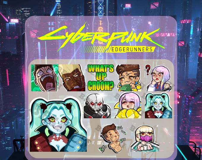 Cyberpunk Edgerunners, Rebecca, Lucy, David Martinez, Adam Smasher ...