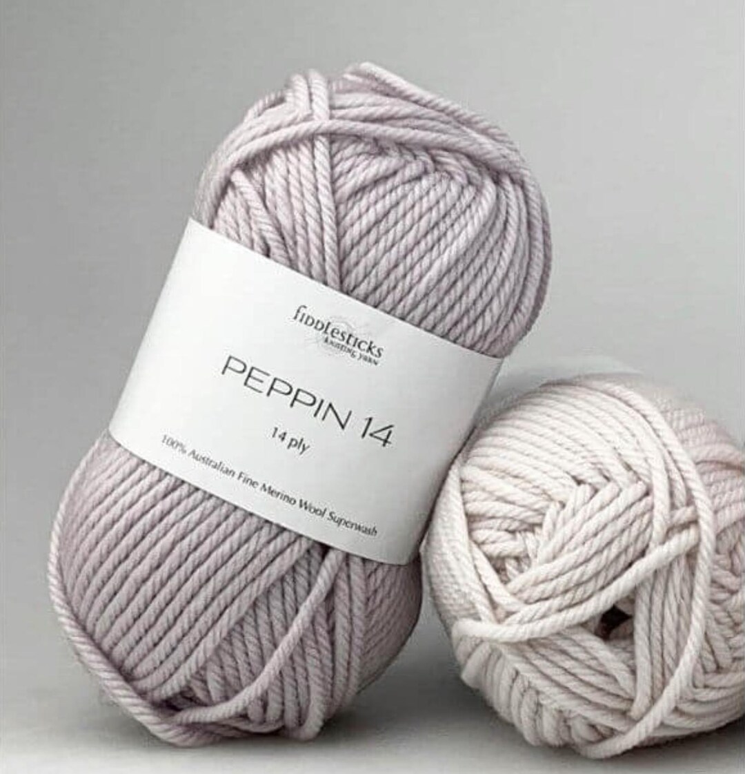 Fiddlesticks Peppin 14 Ply Australian Fine Merino Superwash Wool - Etsy