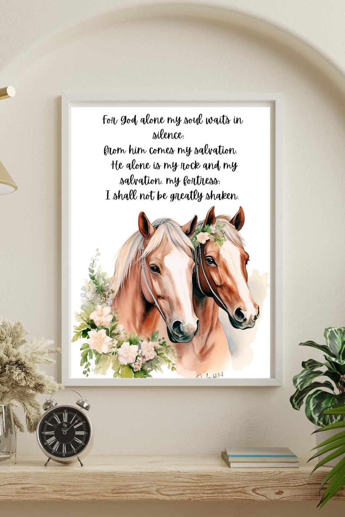 Horse Scripture Printable - Etsy