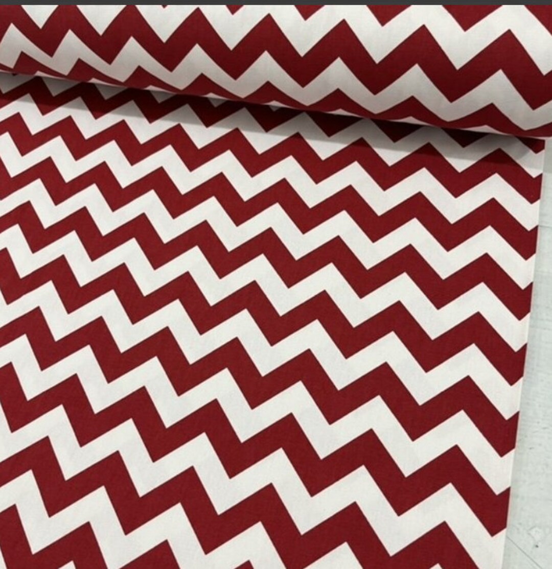 Modern Zigzag Upholstery Fabric by Yard Retro Home Decor - Etsy