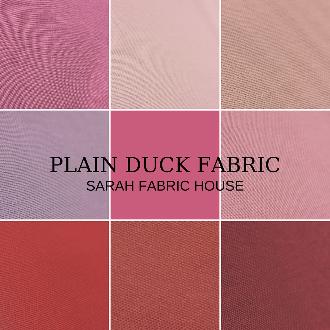 Cotton Duck Canvas Fabric: Water & Oil Repellent Upholstery, Solid ...