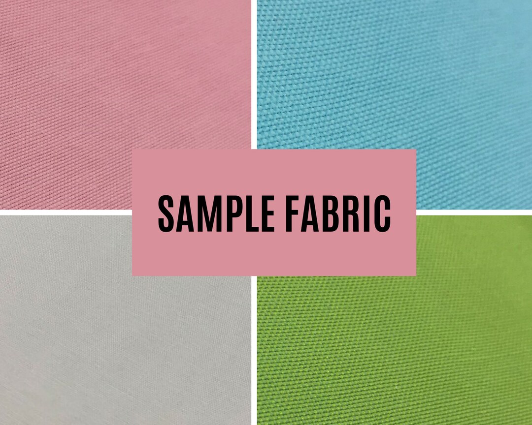 Cotton Duck Canvas Fabric, Plain Colors Indoor, Outdoor Upholstery ...