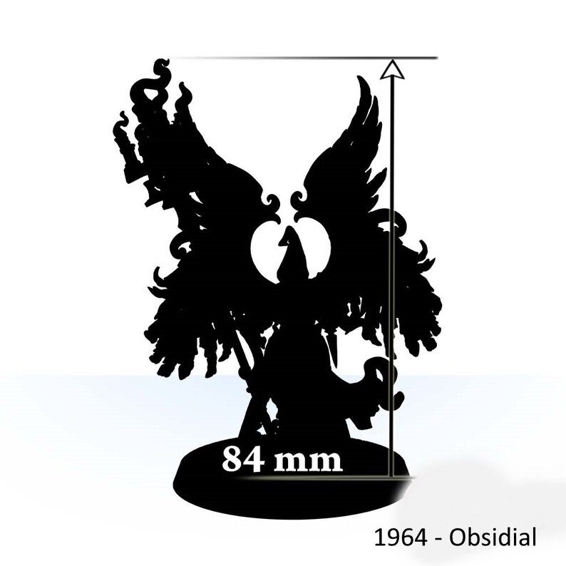 Nephilim Characters Fantasy Miniatures in 28 32 or 54mm - Etsy