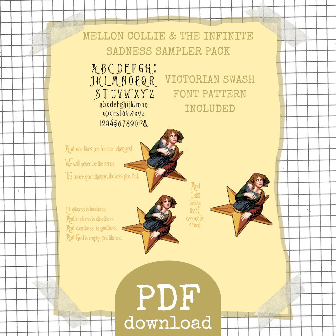 Mellon Collie And The Infinite Sadness Font