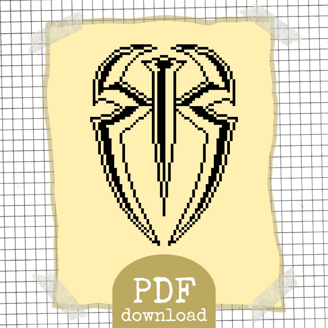 Pro Wrestling Roman Empire Roman Reigns Motif Modern Counted Cross ...