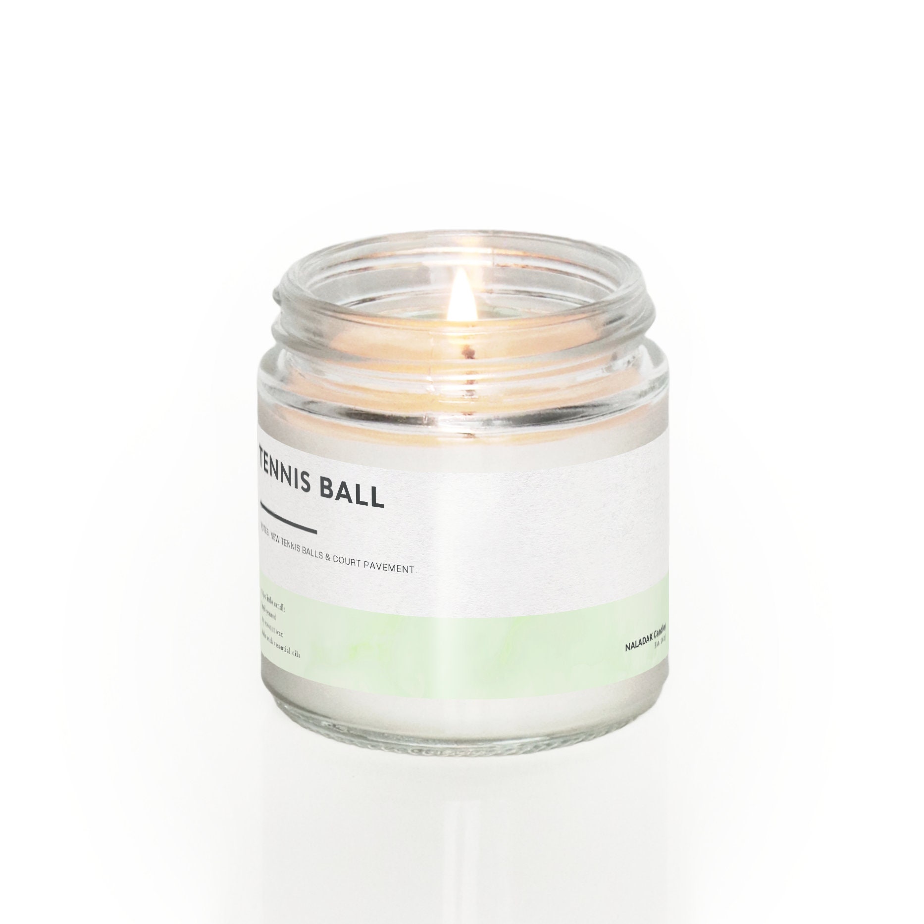 Tennis Ball 2.3oz Little Candle | Tennis Ball Scented Candle | Tennis ...