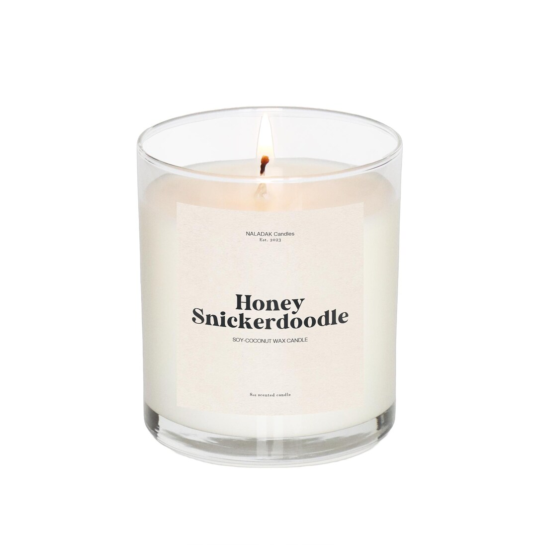 Honey Snickerdoodle 8oz Medium Candle - Etsy
