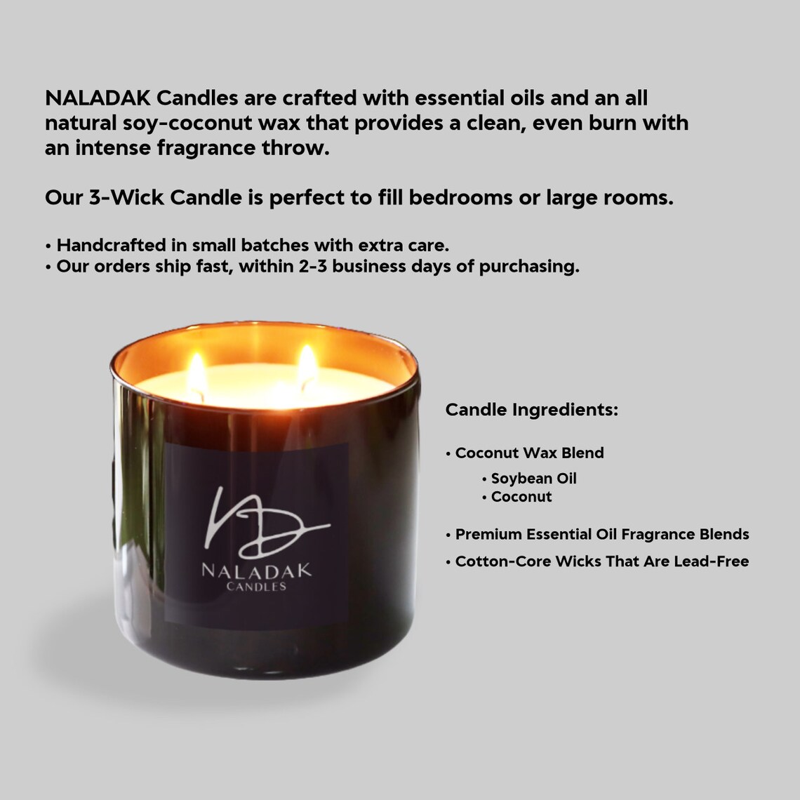 Zombie 3-wick Scented Candle | Earthy Patchouli & Cinnamon | Fall 2024 ...