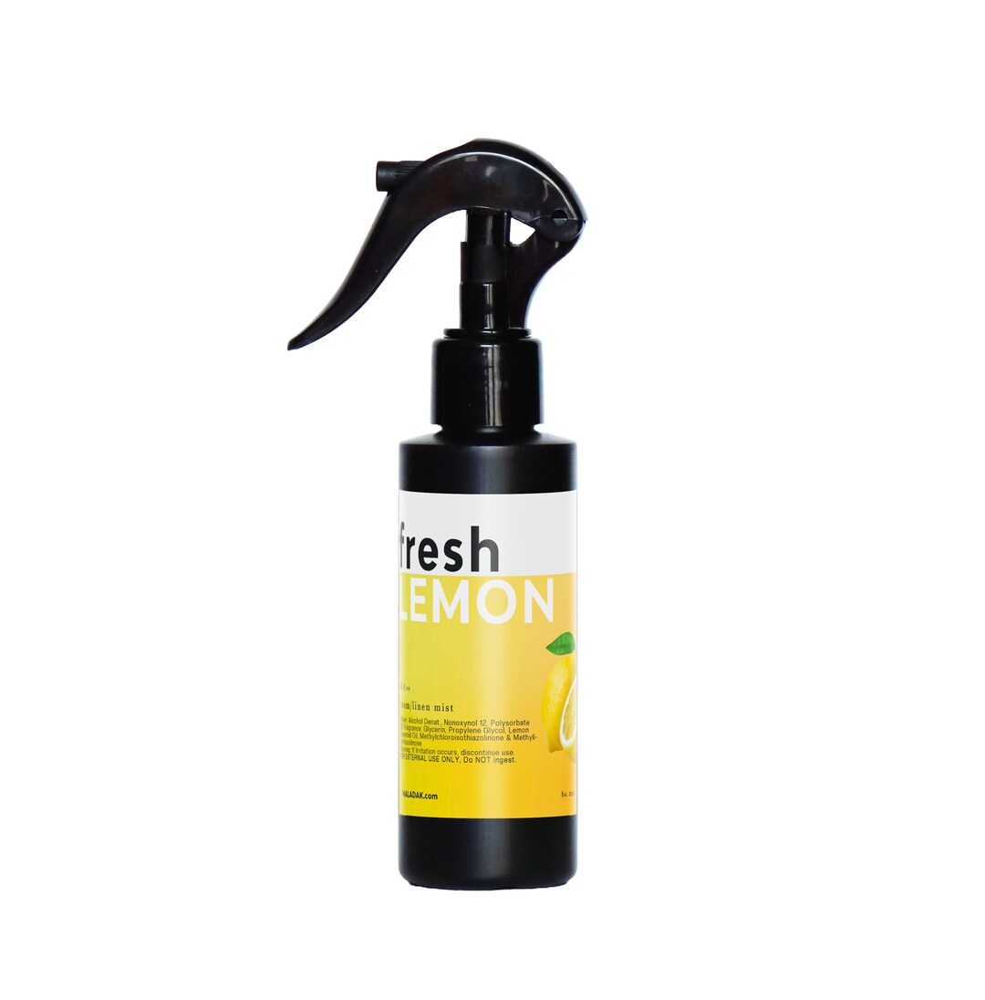 Fresh Lemon Room Spray | 4oz Modern Style Room Spray | Fresh True Lemon ...