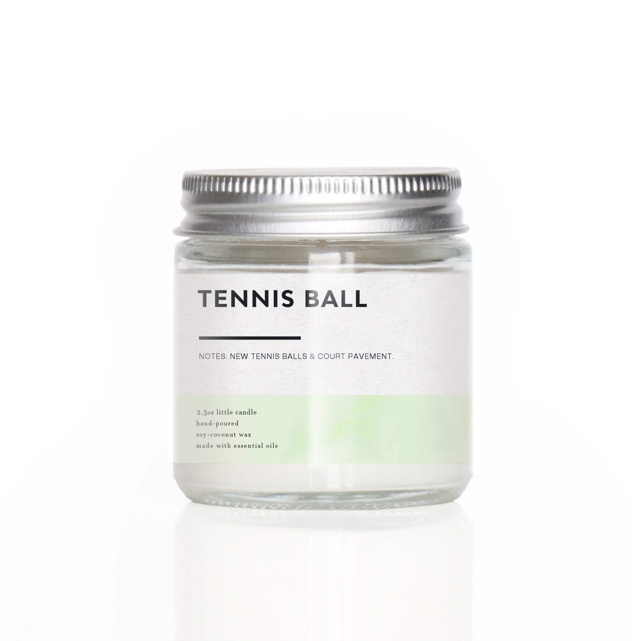 Tennis Ball 2.3oz Little Candle | Tennis Ball Scented Candle | Tennis ...