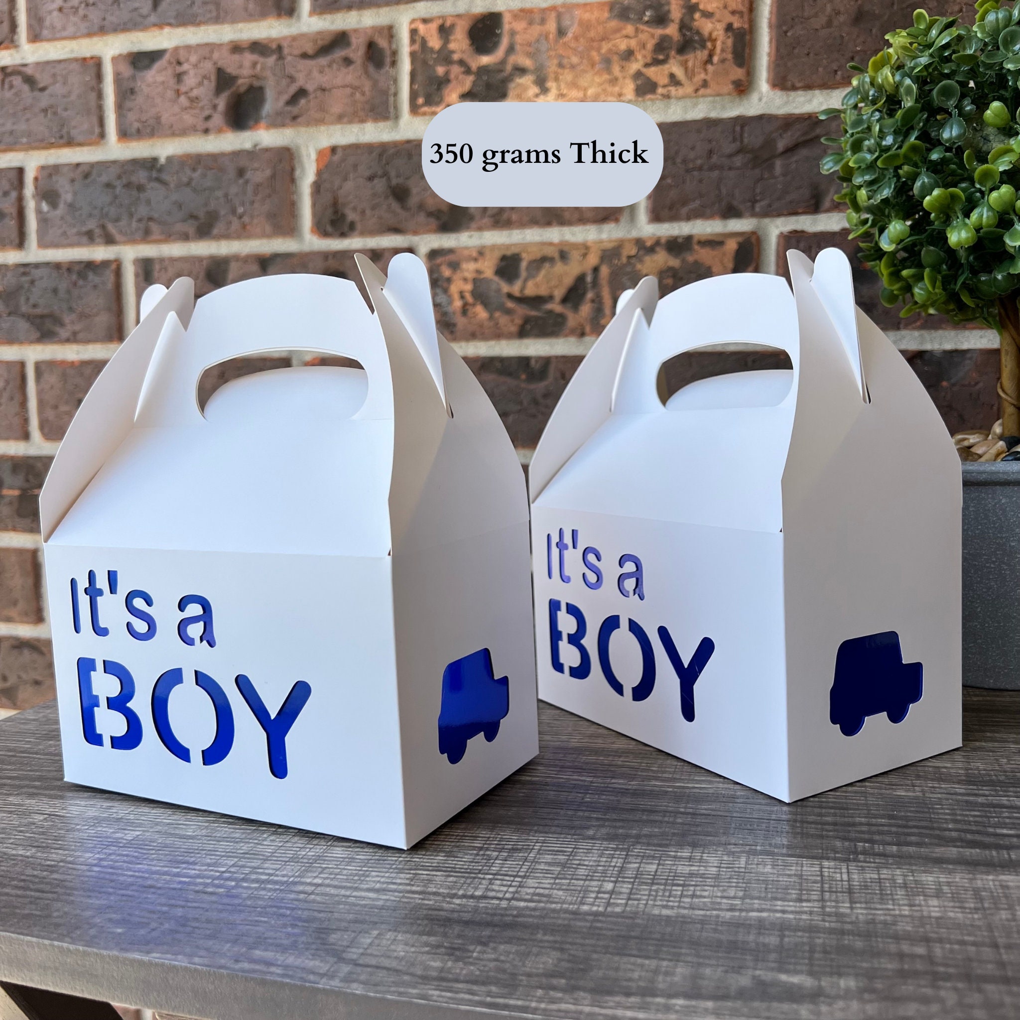 Gable Box Its a Boy Favor Box for Baby Shower Newborn Boxes - Etsy