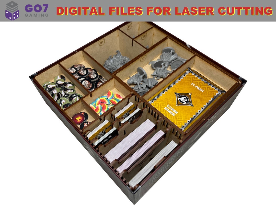 Go7 Gaming MD2-004D Organizer for Massive Darkness 2: Four - Etsy