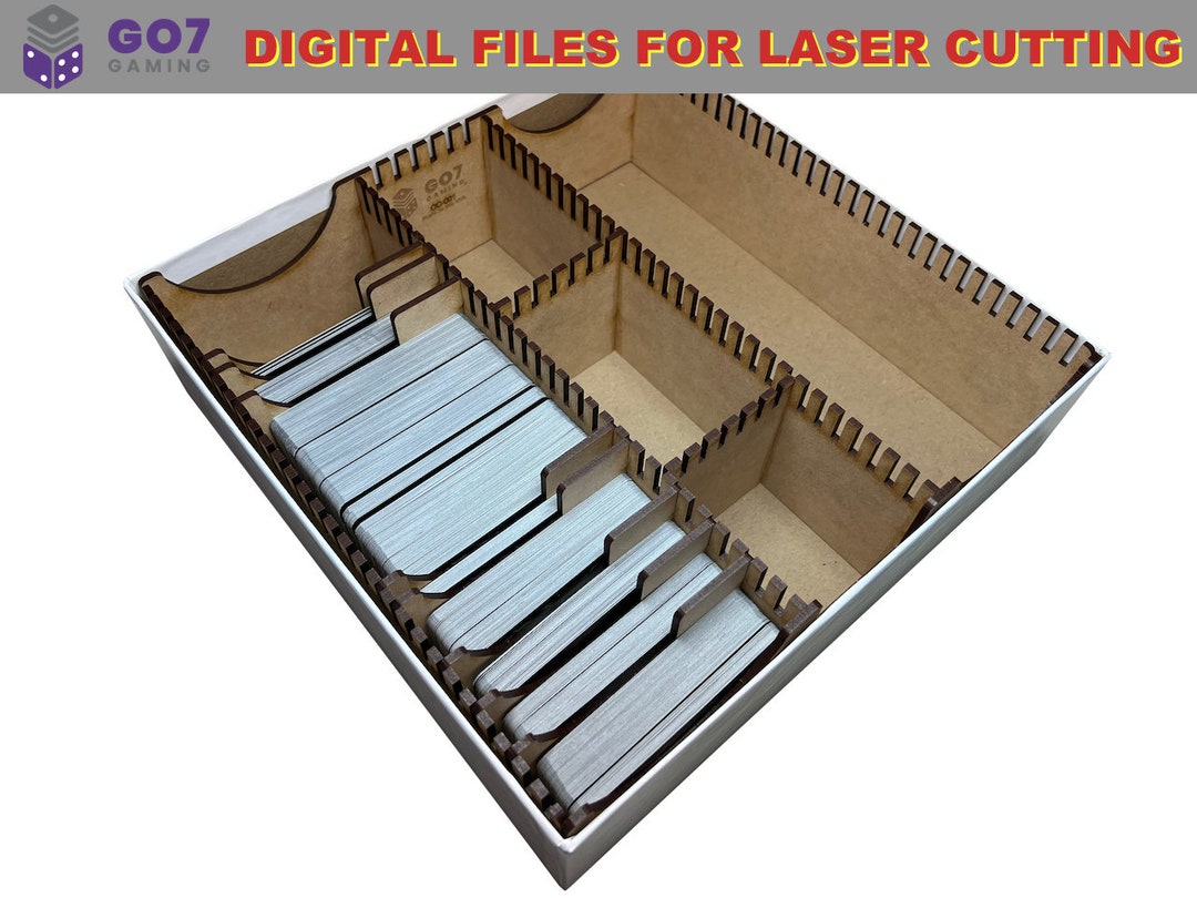 Go7 Gaming GC-001D Organizer for the Game Crafter "large Stout Box ...