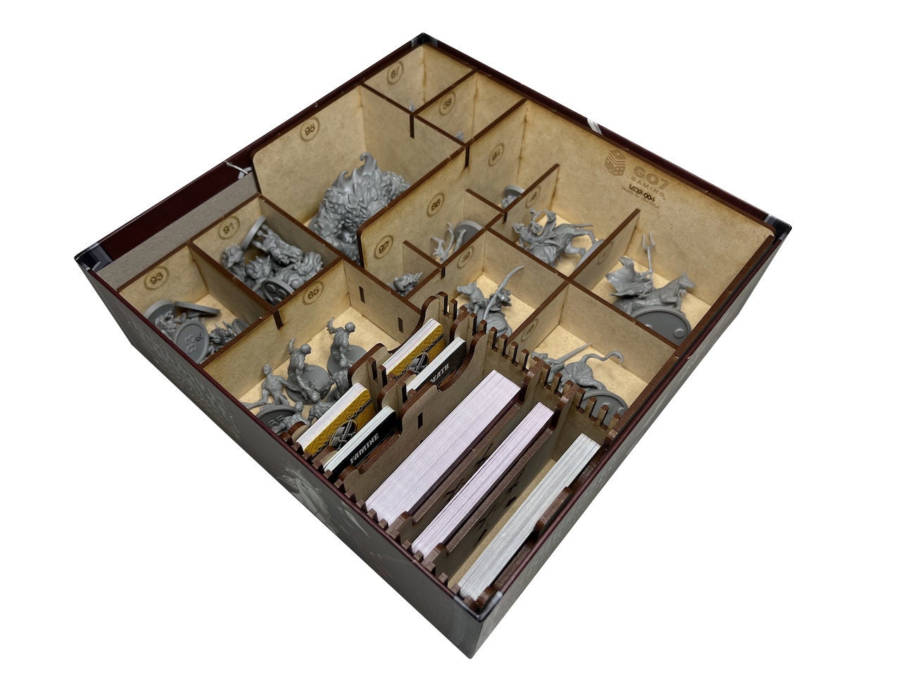 Go7 Gaming MD2-004D Organizer for Massive Darkness 2: Four - Etsy