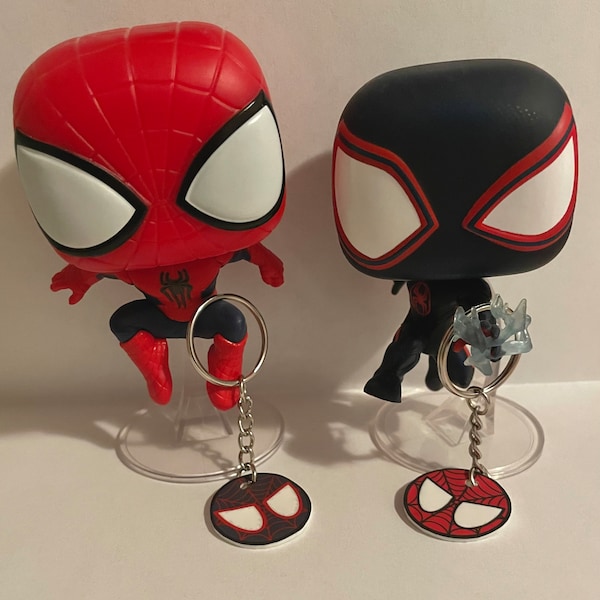 Matching Spiderman Keychain - Etsy