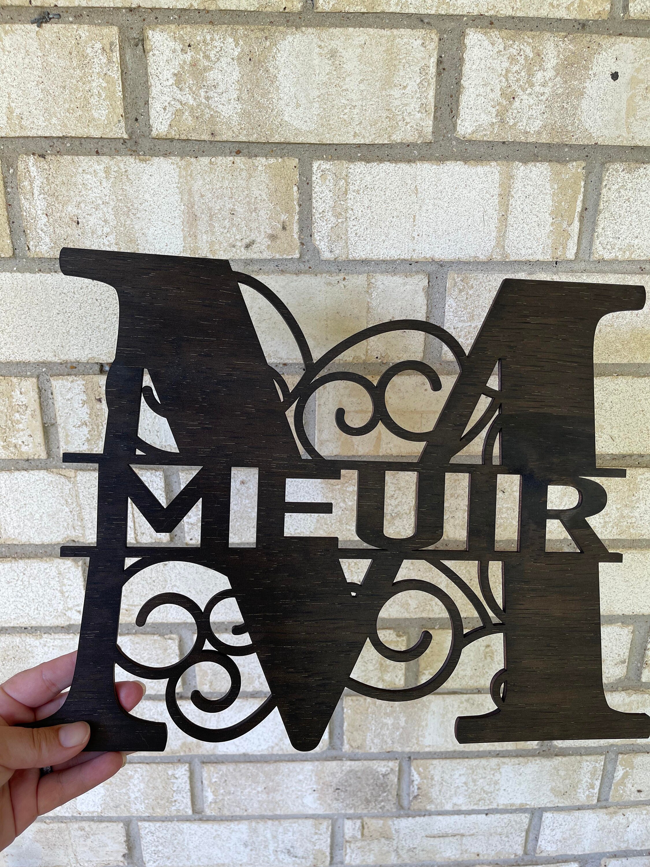 Custom Name Sign Family Name Decor Wedding Sign - Etsy