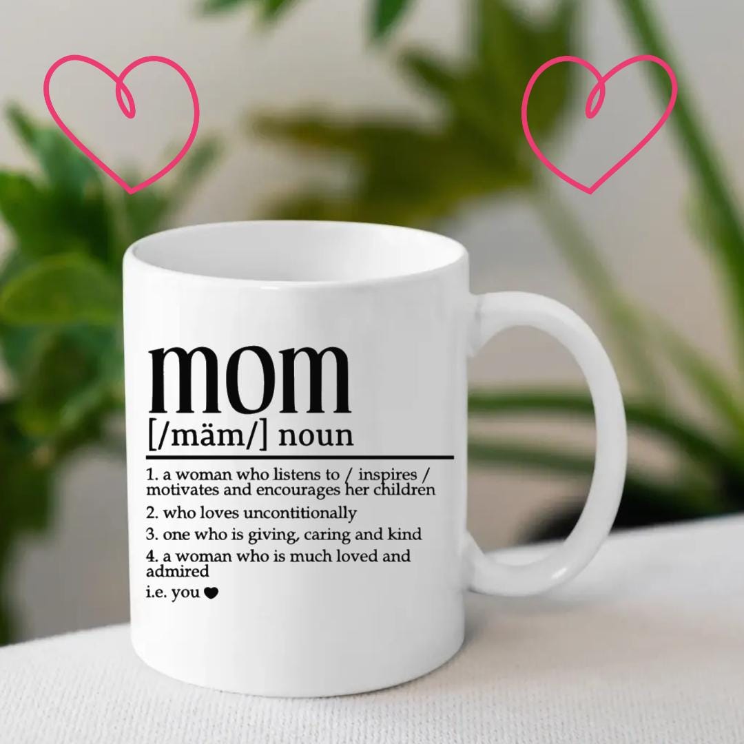 Mom Definition SVG File - Digital Vinyl Cut Design for Cricut ...