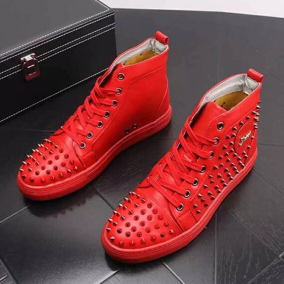 Red Hip Hop Designer Shoes | Etsy