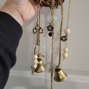 Witches Bells, Protection Bells, Hand Made, Custom Made, Intuitive Made ...