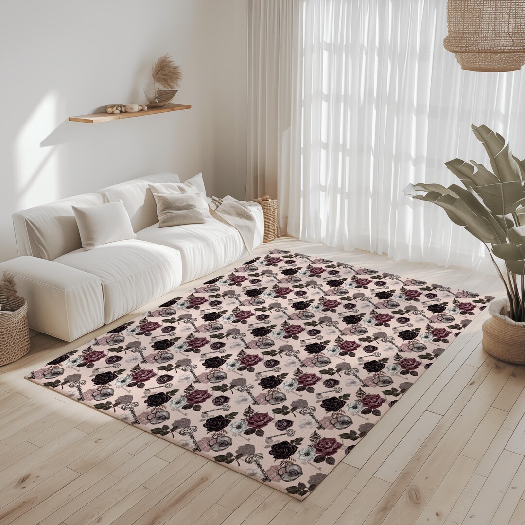 Gothic Rug Gothic Area Rug Gothic Rugs Goth Rug Goth Rugs Goth Area Rug ...