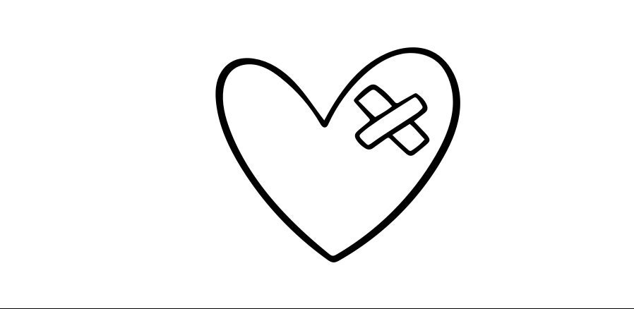 Corazón con curita png / PNG Corazones - Etsy México Corazón con curita png / PNG Corazones - Etsy México