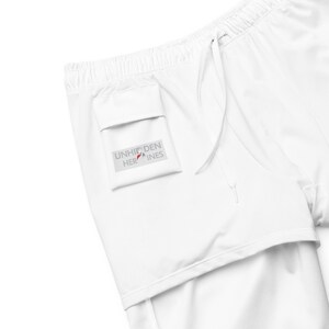 Solid White Mens Swim Trunks, Summer Beach Trunks, Swimming Trunks ...