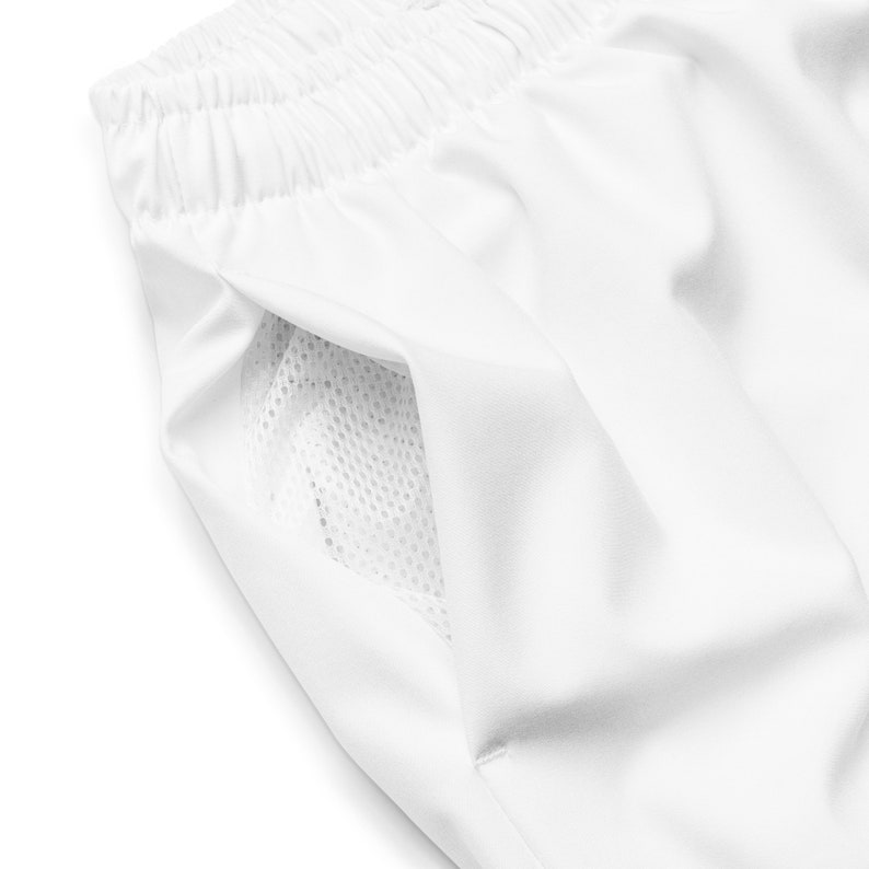 Solid White Mens Swim Trunks, Summer Beach Trunks, Swimming Trunks ...