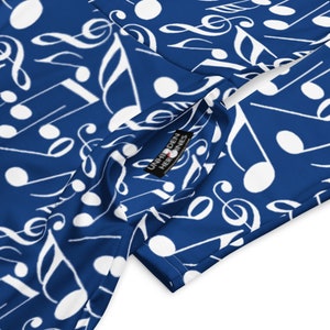 Music Notes Printed Midi Dress, Women's Musician Dress, Elegant Date ...