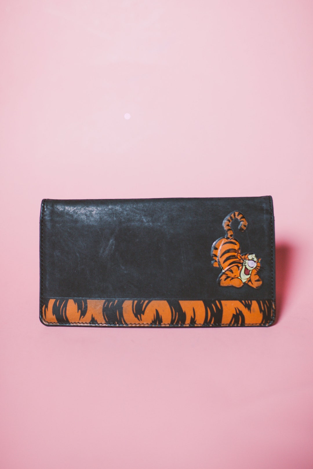 Vintage Black Tigger Wallet - Etsy