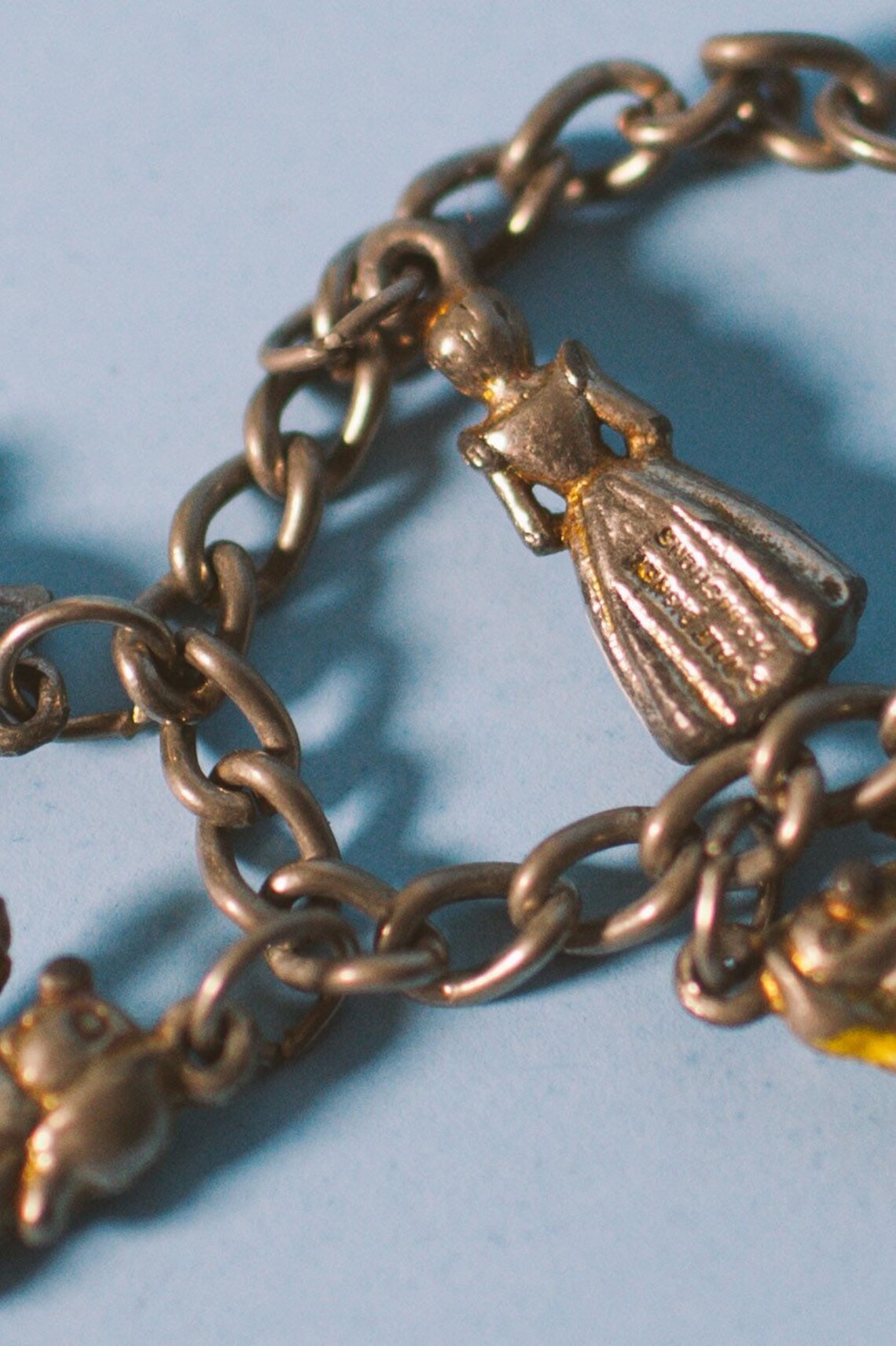 Vintage Disneys Snow White Charm Bracelet - Etsy